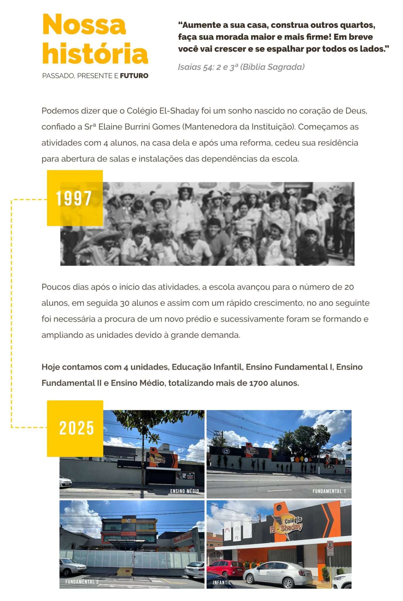 Colégio El Shaday Indaiatuba - Colégio El-Shaday | Colégio El-Shaday